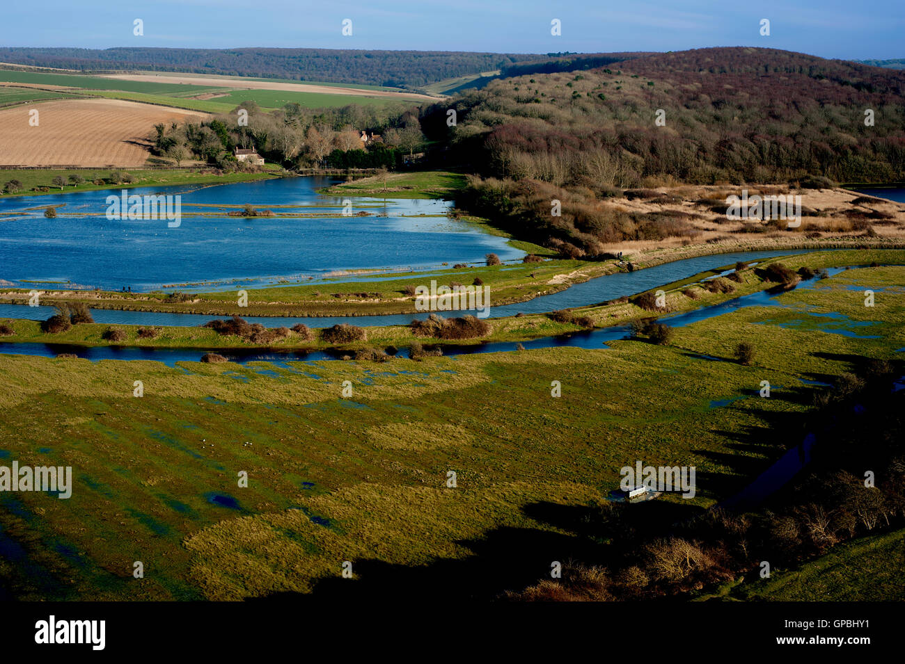 River cuckmere floodplain hi-res stock photography and images - Alamy