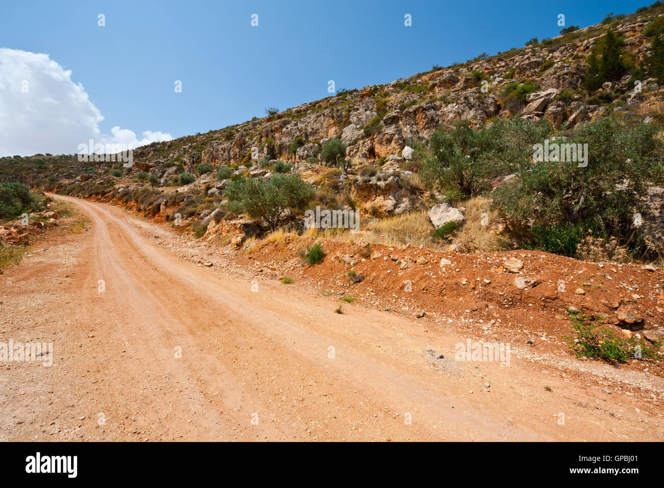 Hills of Samaria Stock Photo - Alamy