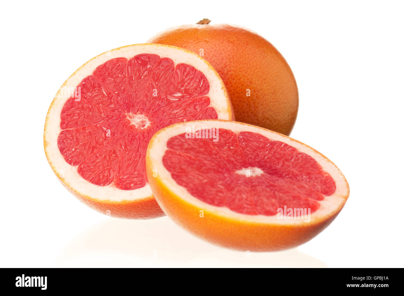 Orange fruit half slice close up hi-res stock photography and images ...