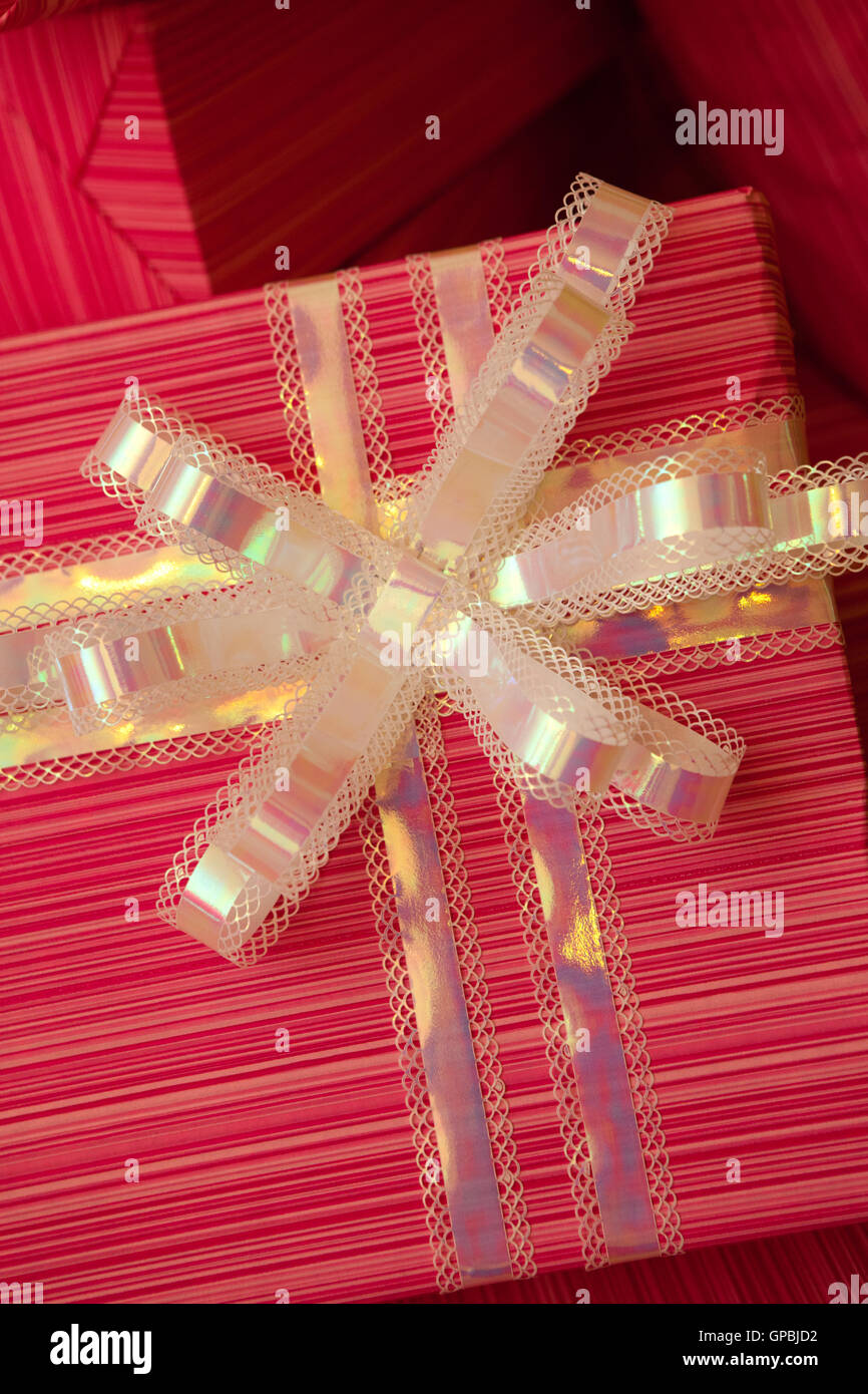 box of presents Stock Photo - Alamy