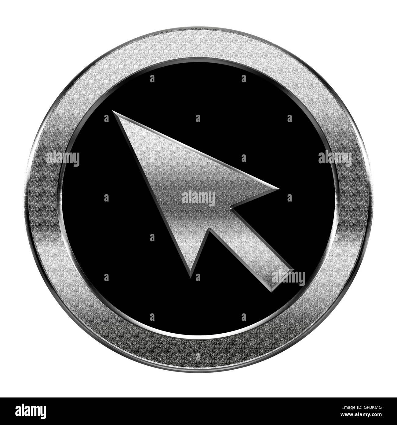 Pointer Arrow Clipart Silver