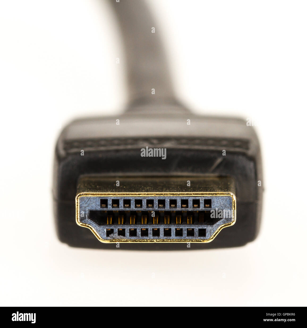 Close-up of hdmi cable Stock Photo - Alamy