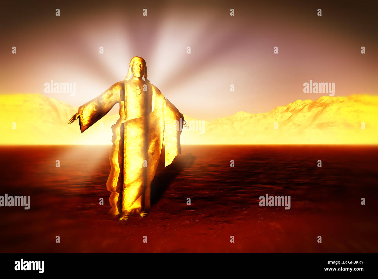 Jesus the Redeemer Stock Photo - Alamy