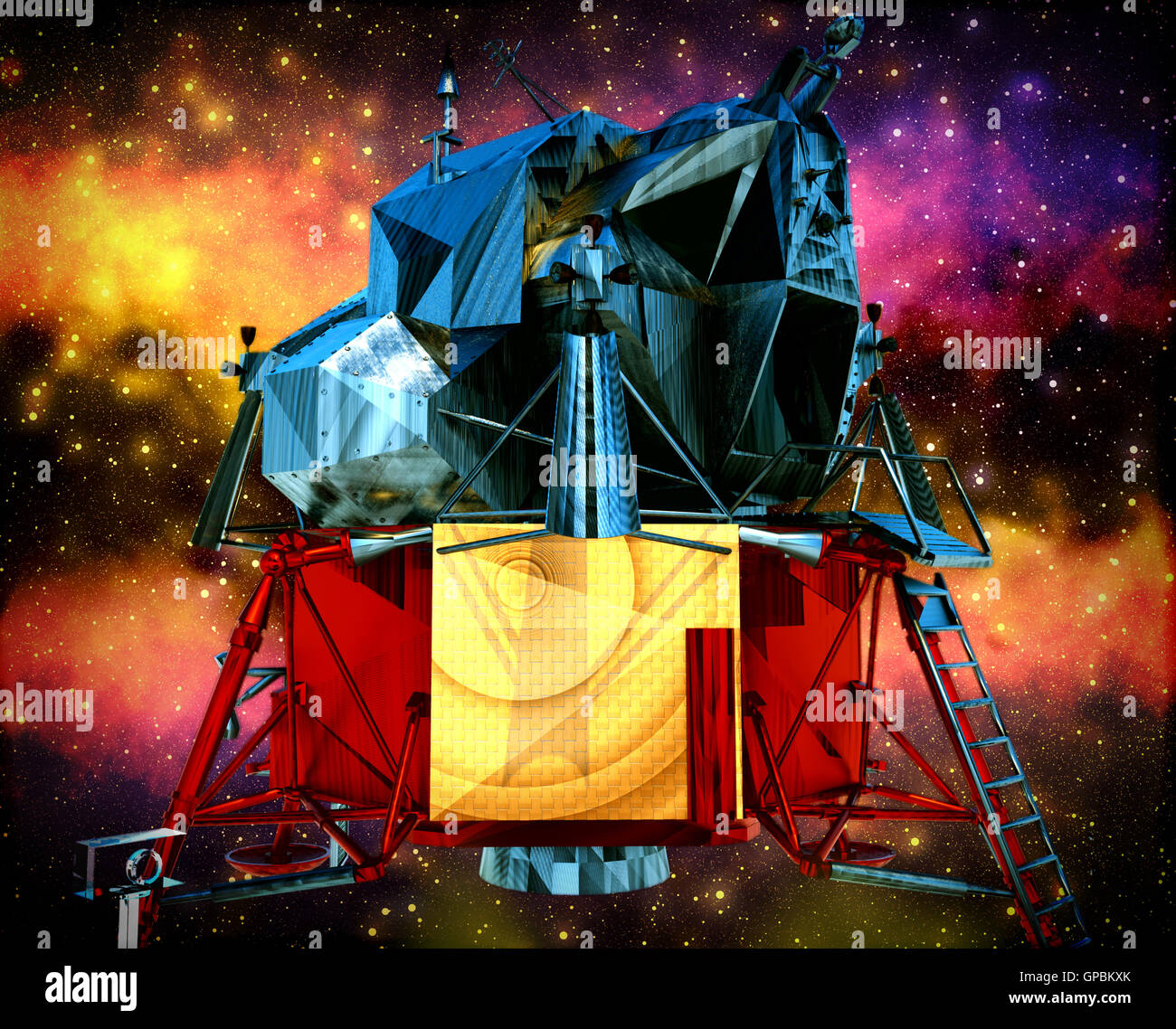 Satellite in space Stock Photo - Alamy