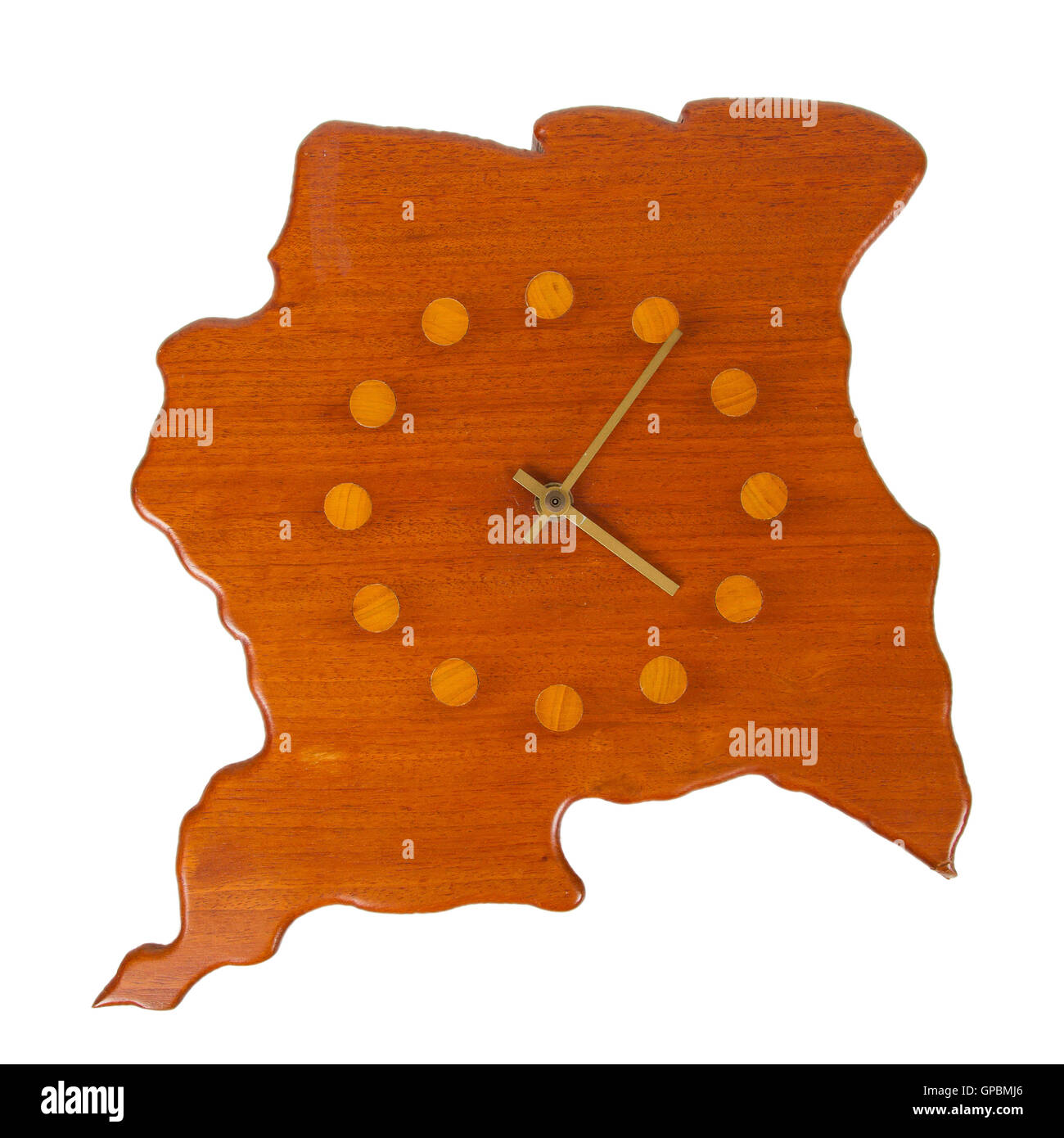 All country time clocks Cut Out Stock Images & Pictures - Alamy
