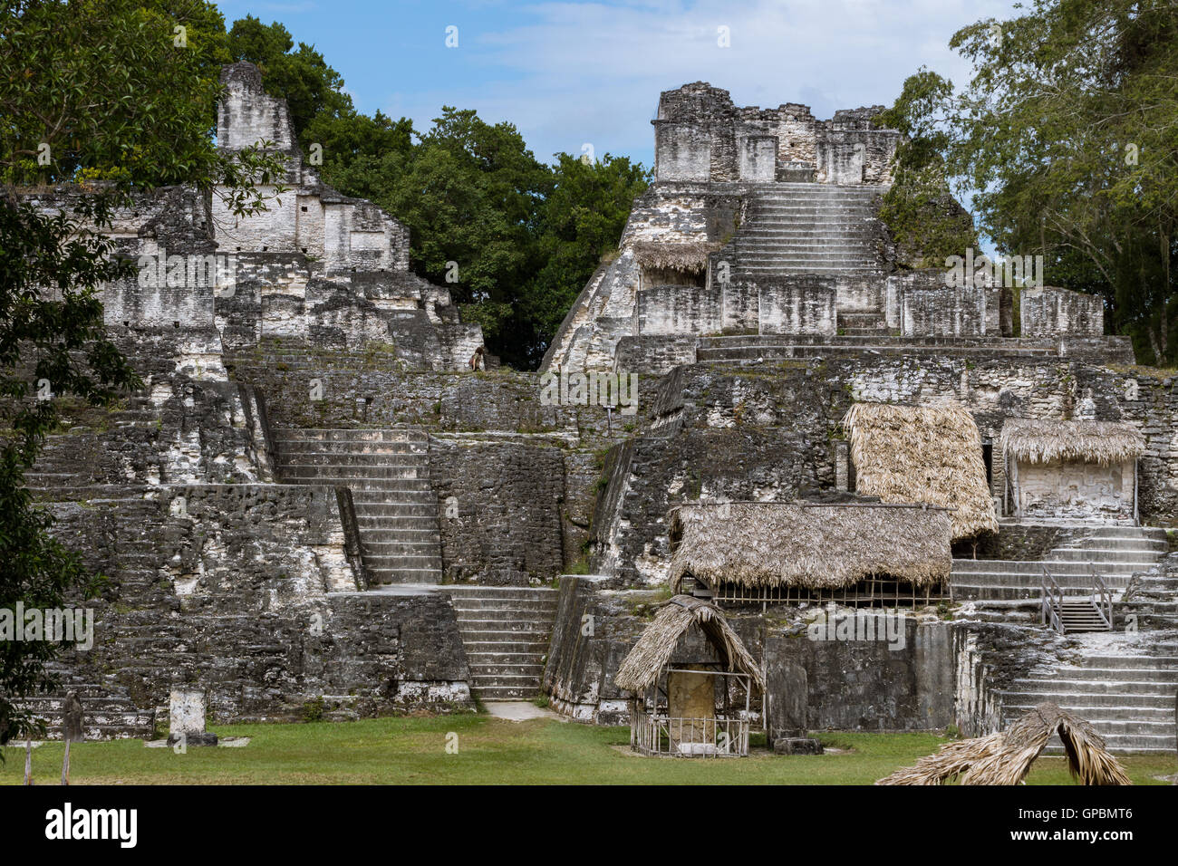 Mayan ruins gran plaza hi-res stock photography and images - Alamy