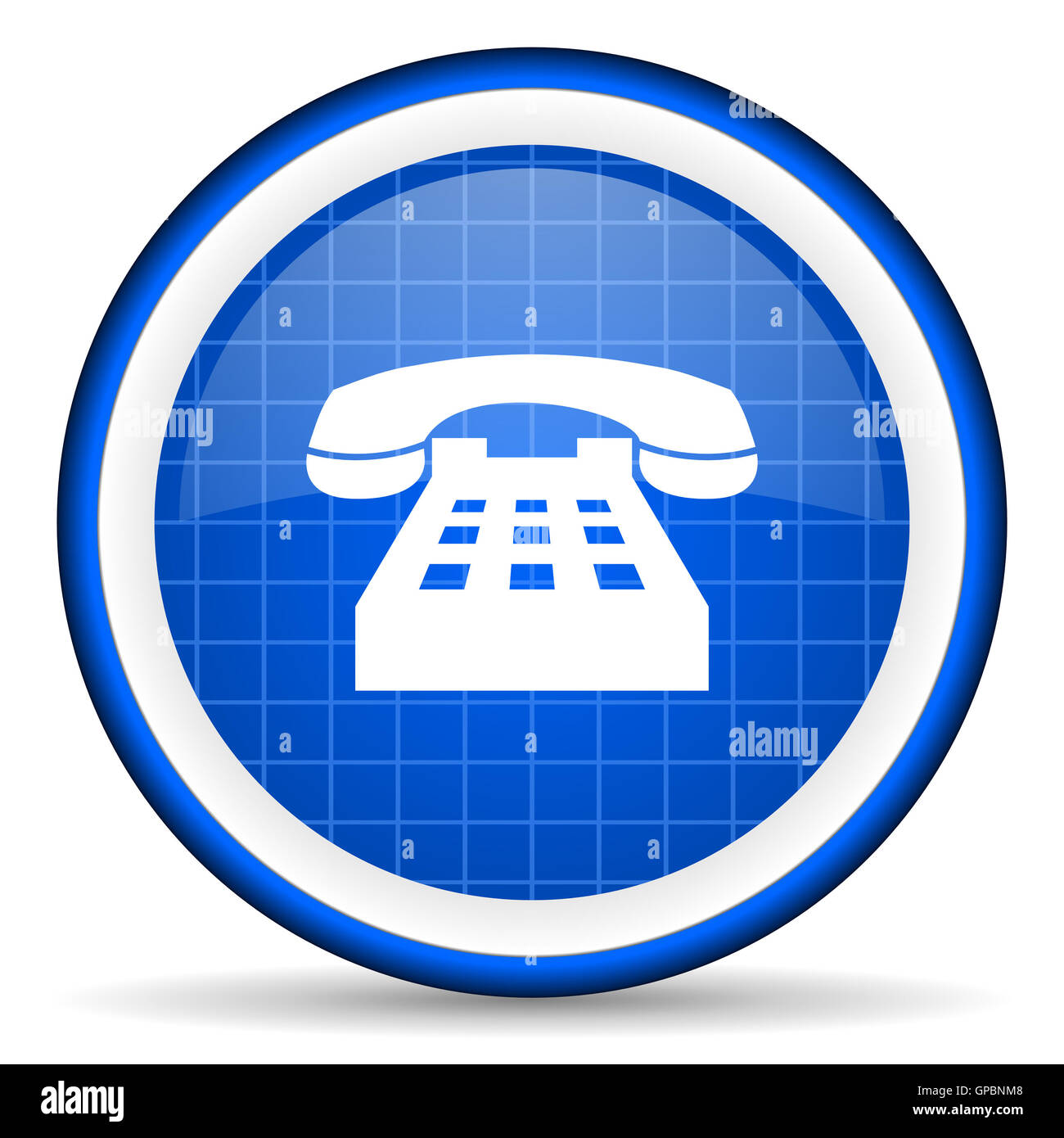 Telefone icon Cut Out Stock Images & Pictures - Alamy