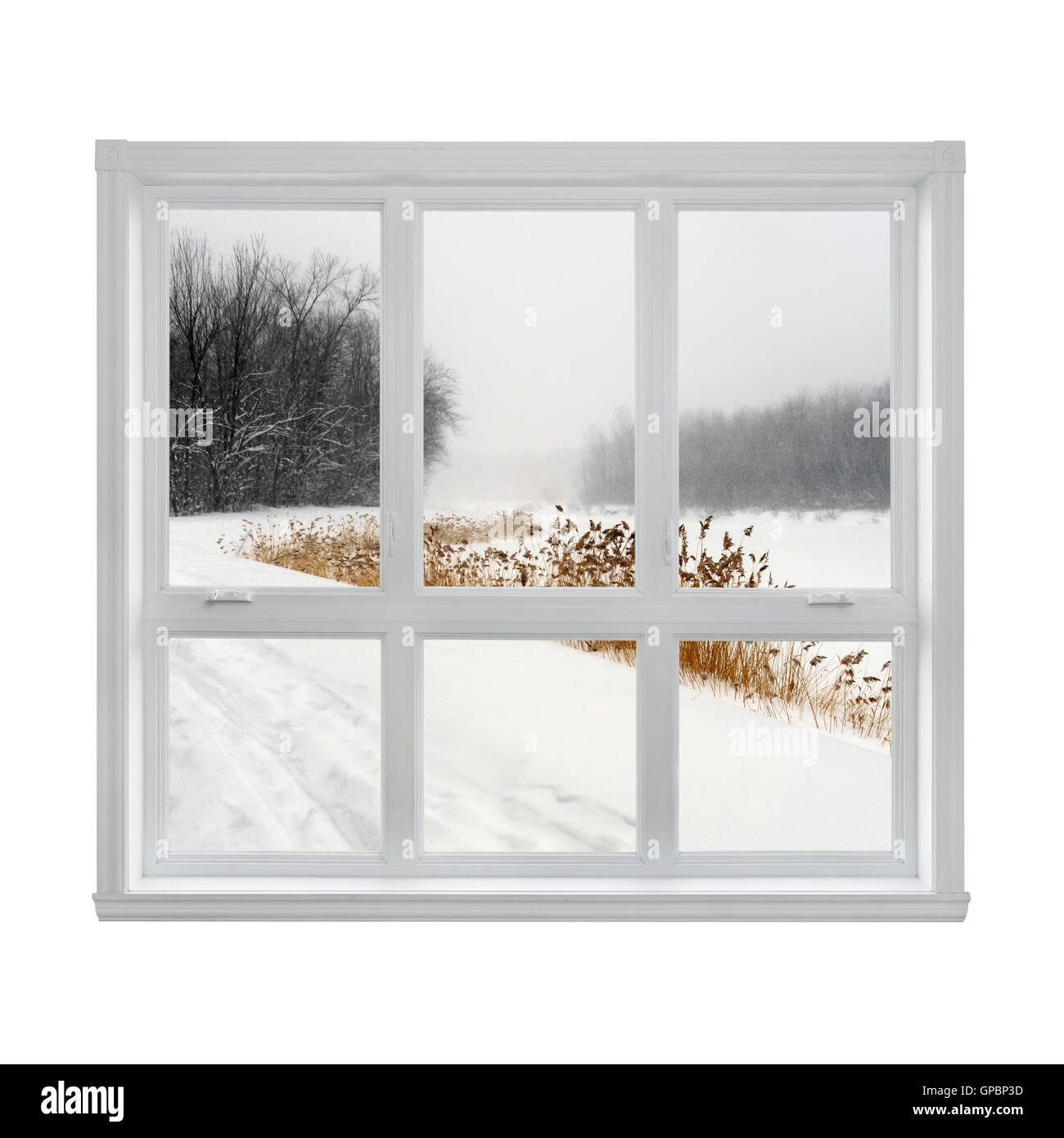 View from window sky Cut Out Stock Images & Pictures - Alamy