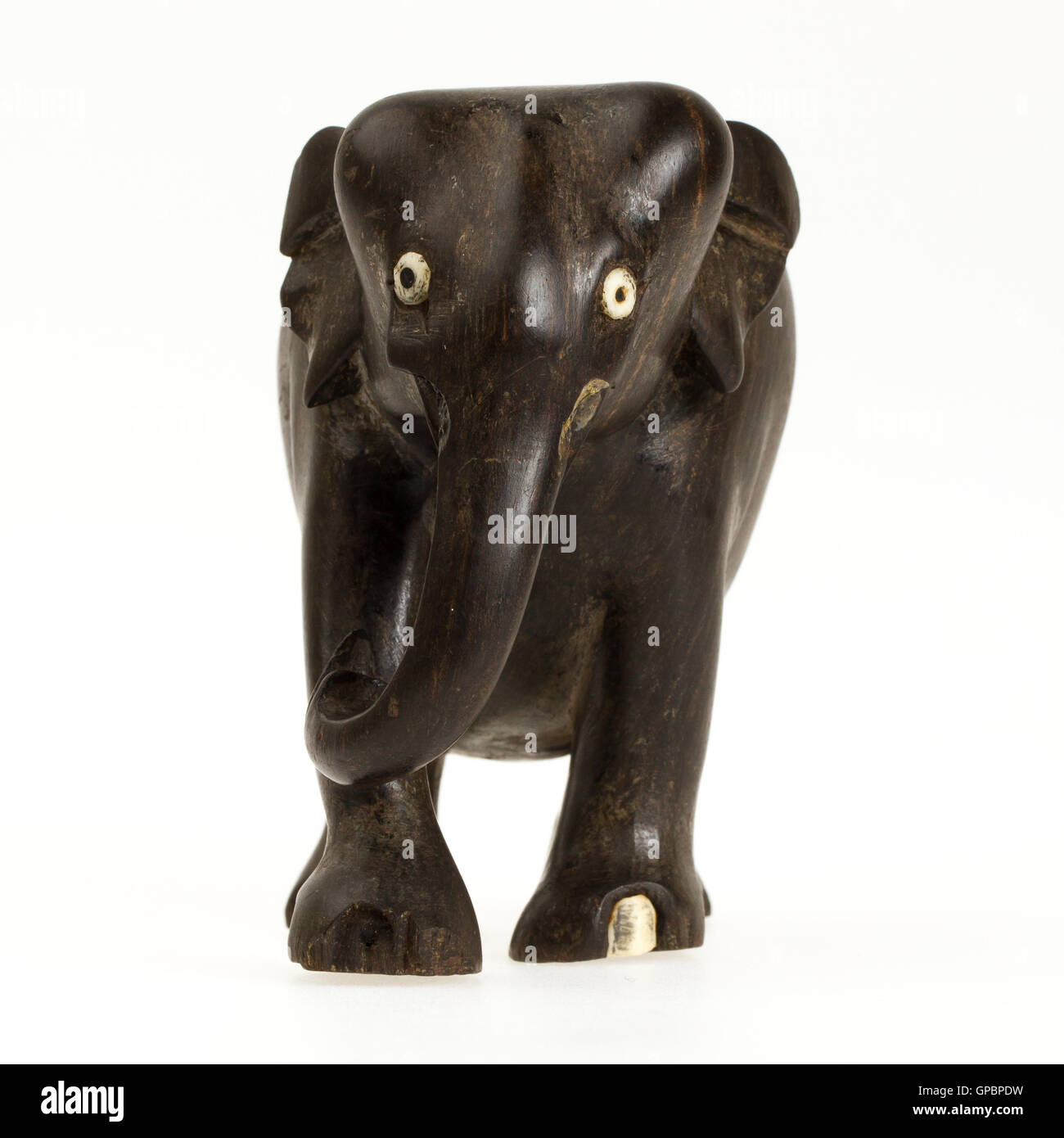 Very old ivory statue of an elephant Stock Photo - Alamy