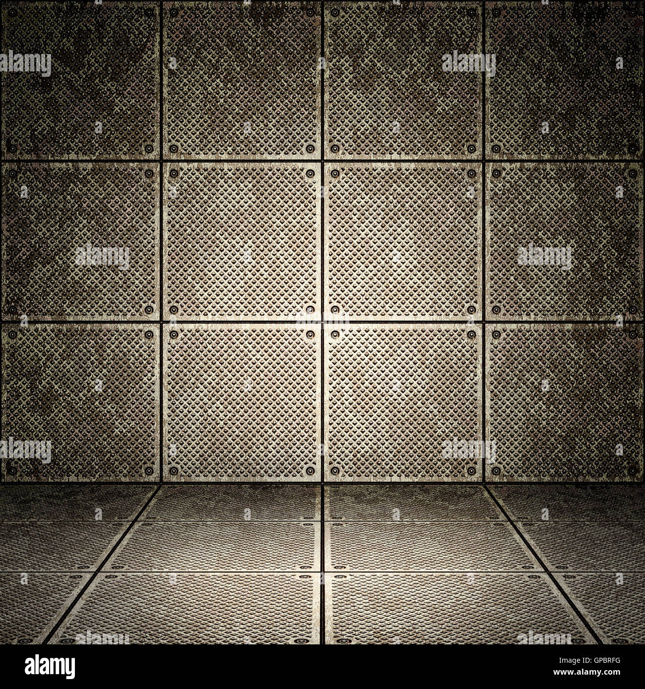 Old metallic interior, texture of metal Stock Photo - Alamy