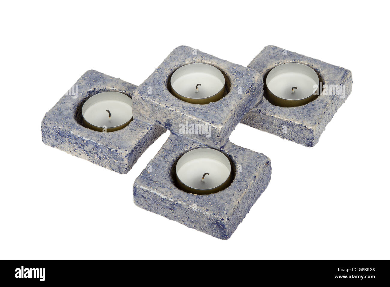 Four candles Cut Out Stock Images & Pictures - Alamy