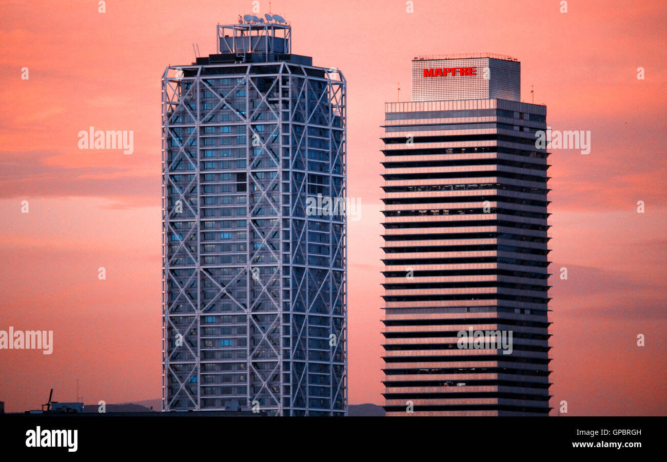Mapfre tower hi-res stock photography and images - Alamy