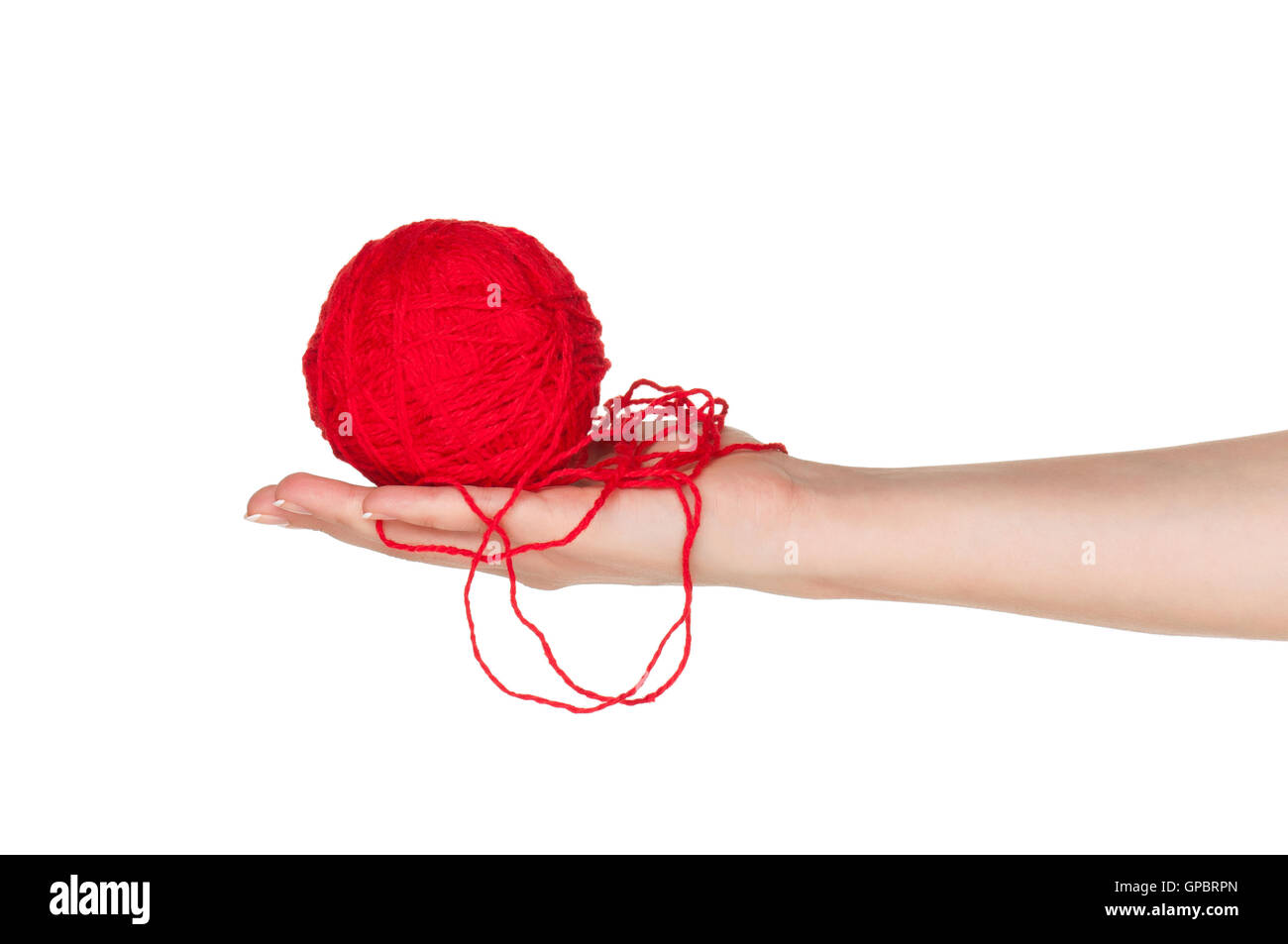 Roll ball and hand hi-res stock photography and images - Alamy