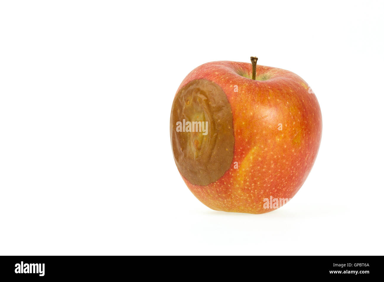 One bad red apple Stock Photo - Alamy