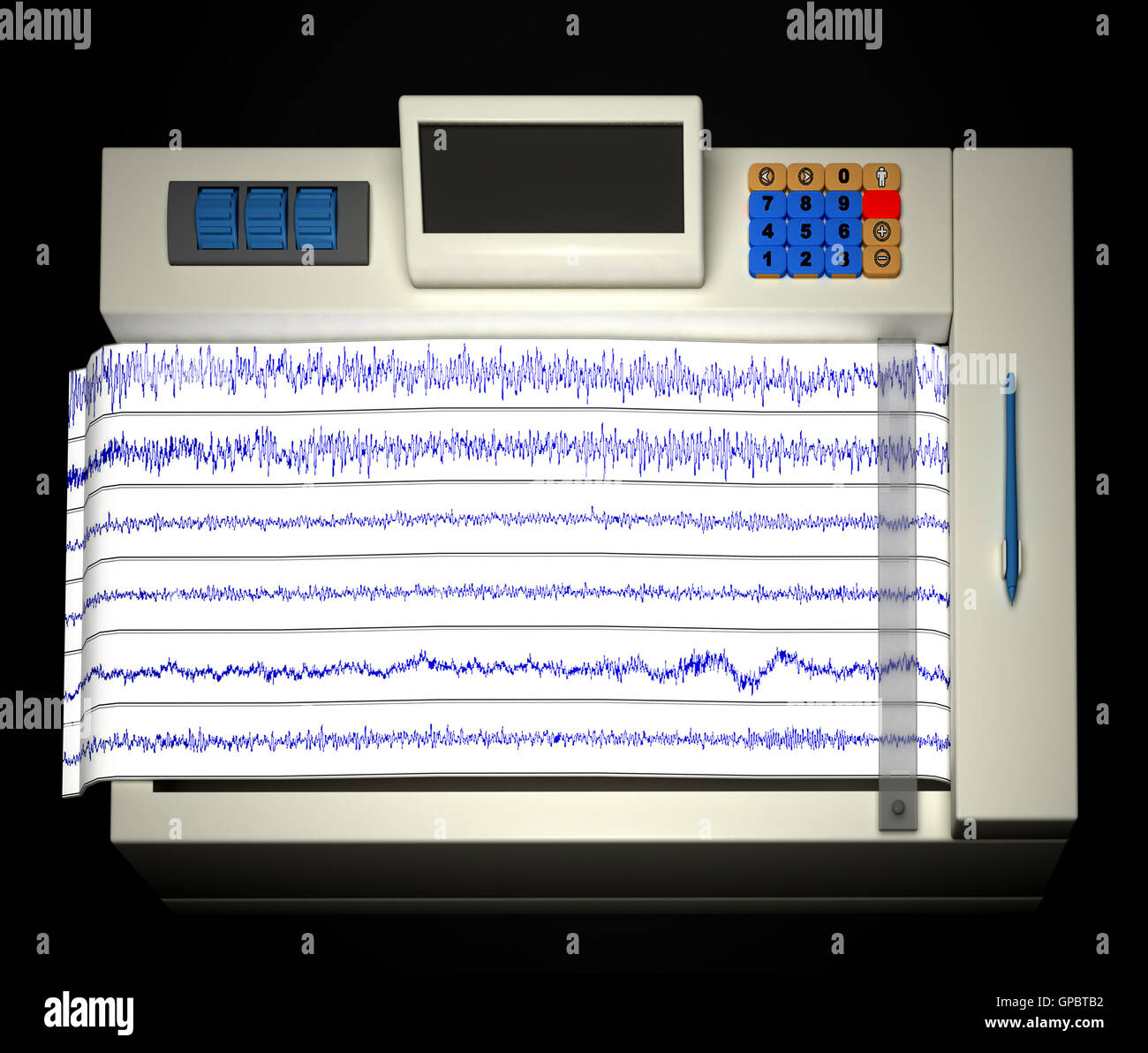Eeg brain death hi-res stock photography and images - Alamy