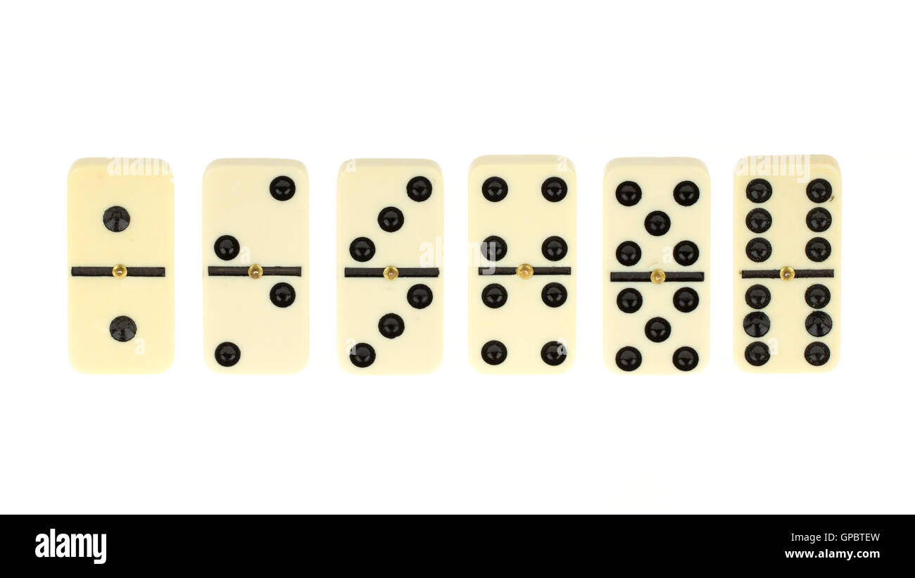 Domino board Cut Out Stock Images & Pictures - Alamy