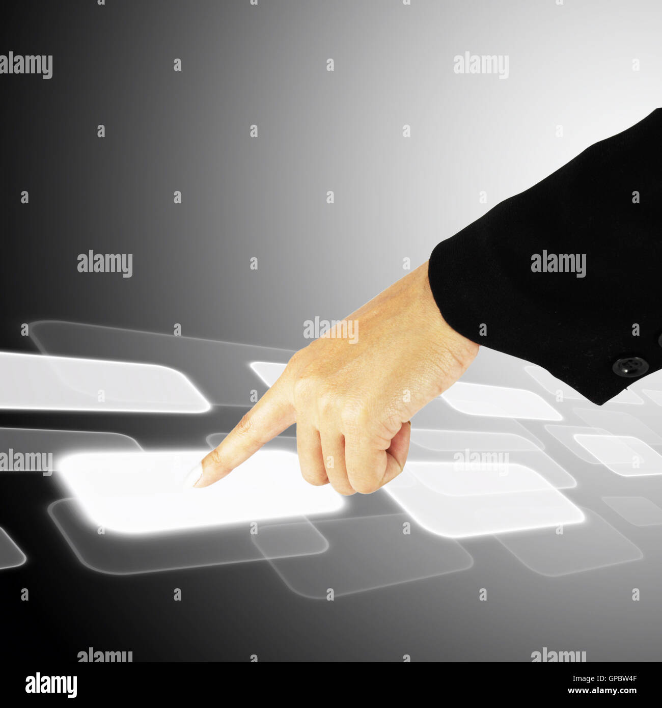 Pushing all the right buttons hi-res stock photography and images - Alamy
