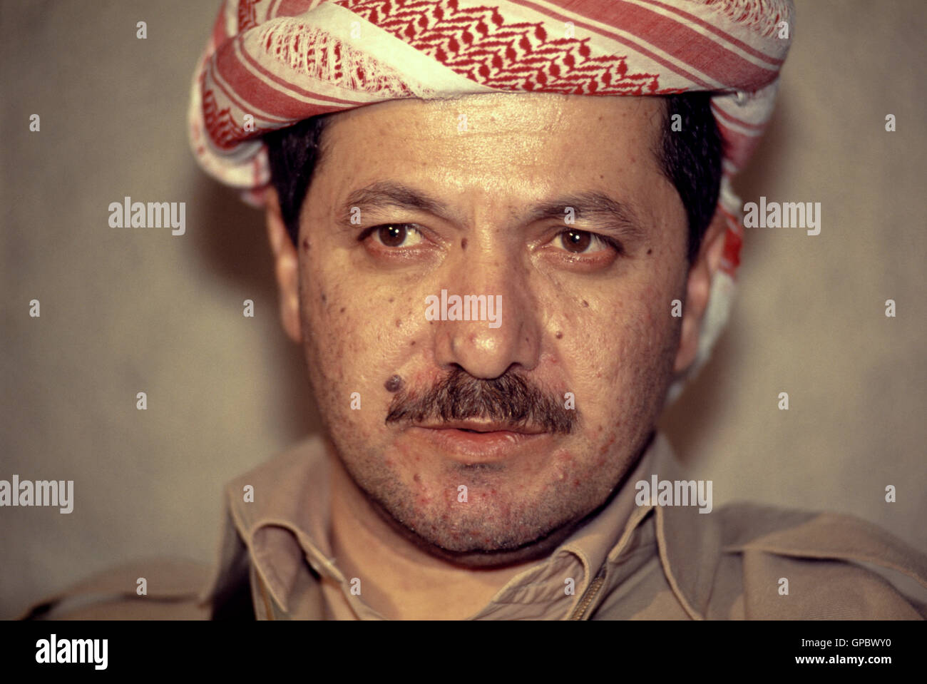 Iraqi kurdish leader masoud barzani hi-res stock photography and images ...