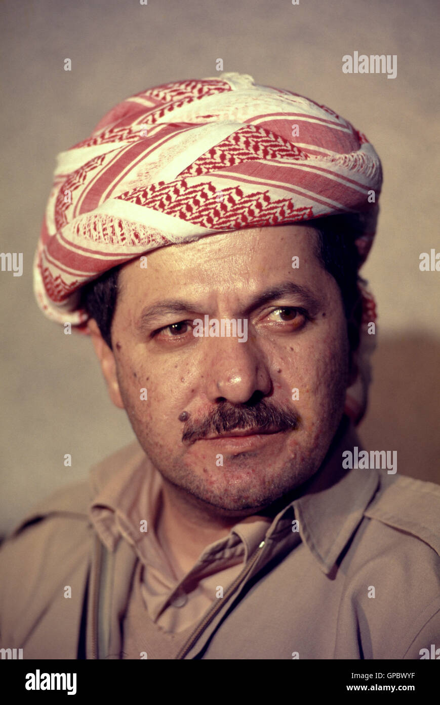 Iraqi kurdish leader masoud barzani hi-res stock photography and images ...