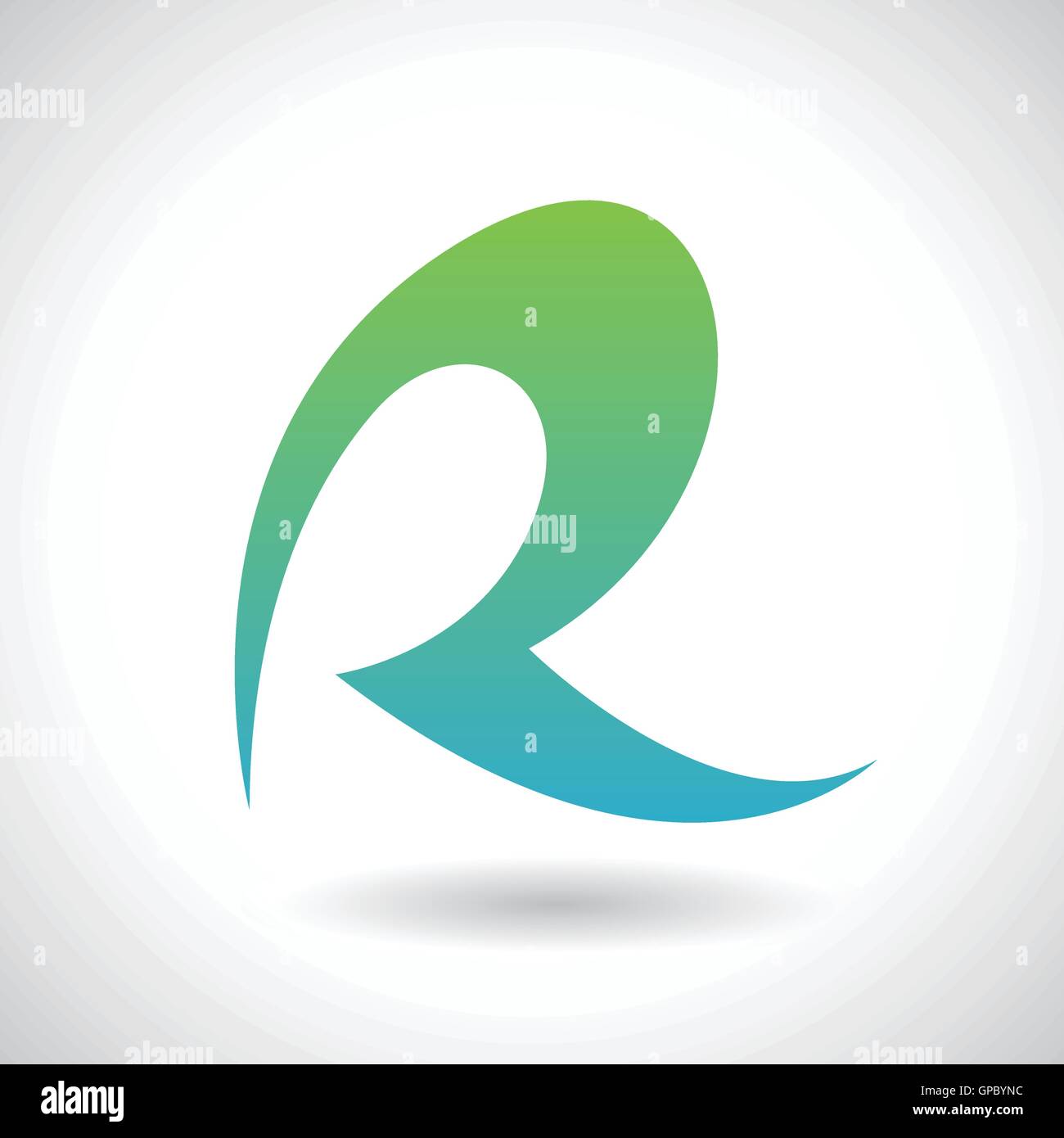 Design Concept of a Colorful Stock Logo Icon of Letter R, Vector ...