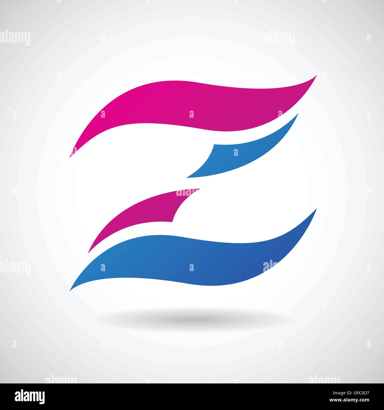 Design Concept of a Colorful Stock Logo Icon of Letter Z, Vector ...