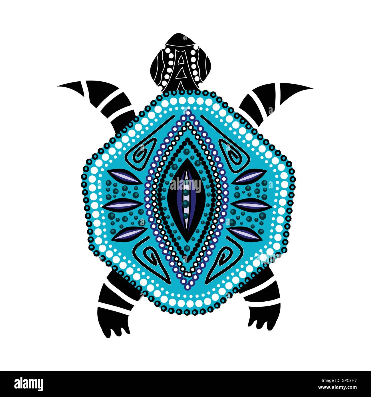 Indigenous tortoise Stock Vector Images - Alamy