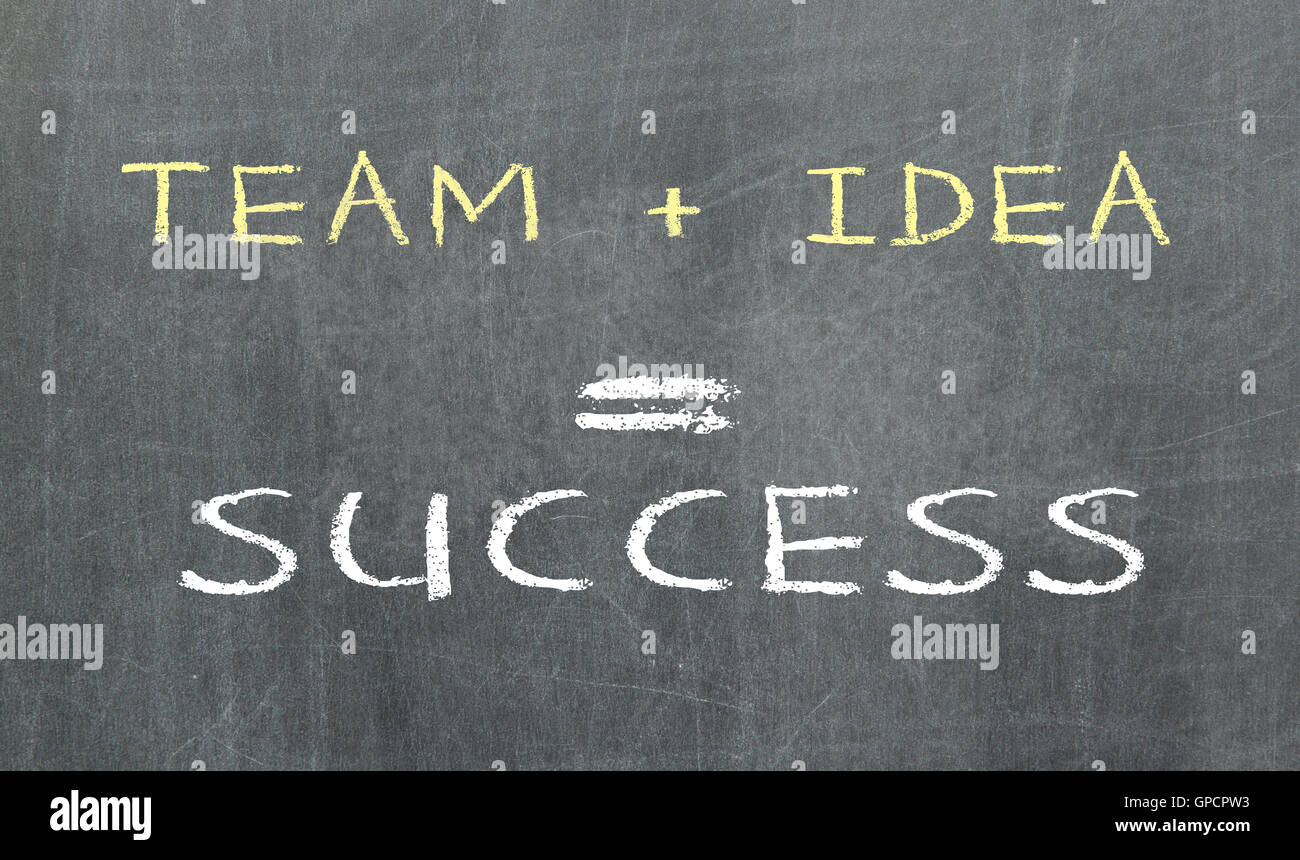 Formula for success Stock Photo - Alamy