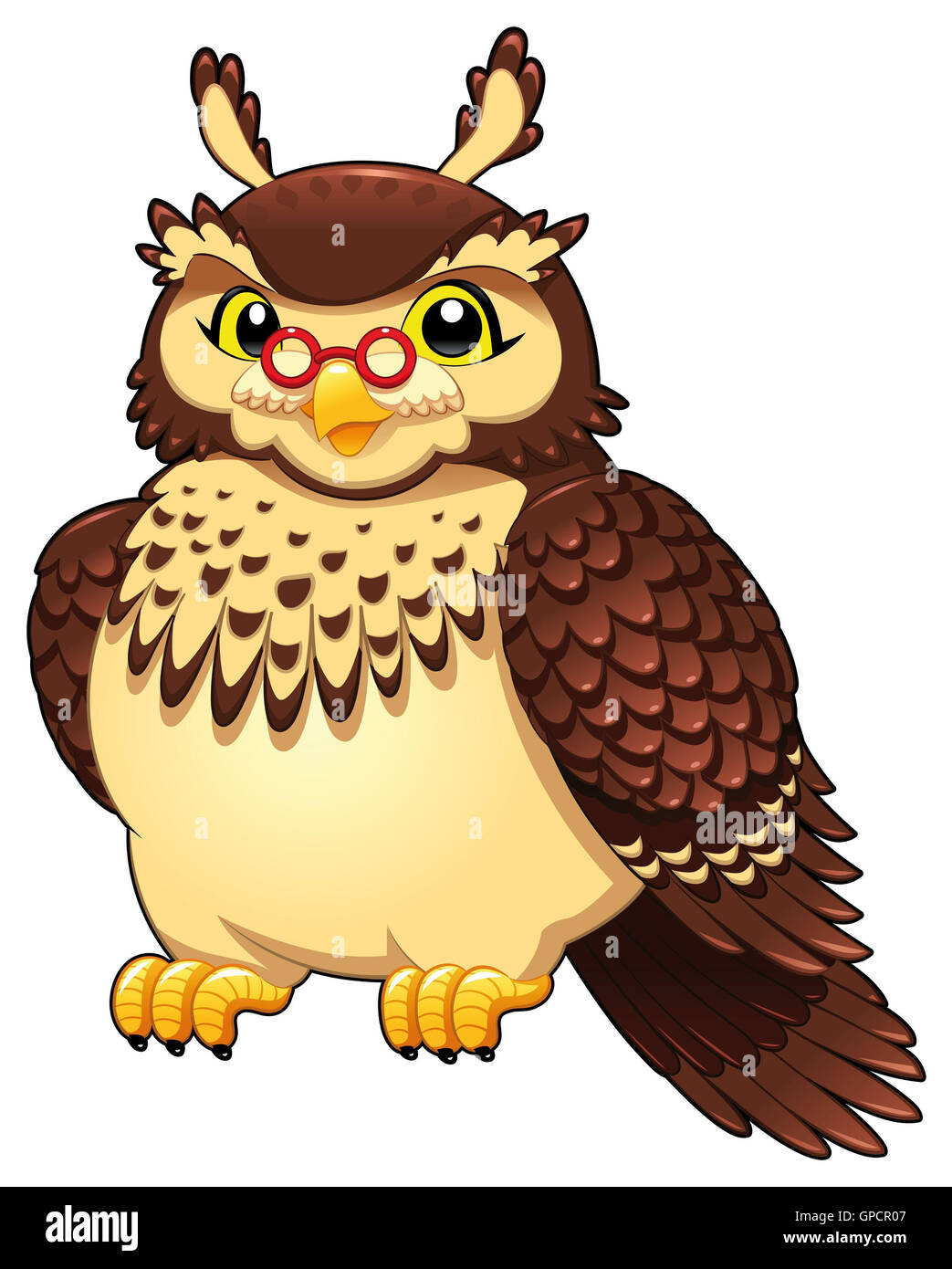 Funny owl. Funny owl Stock Photo - Alamy