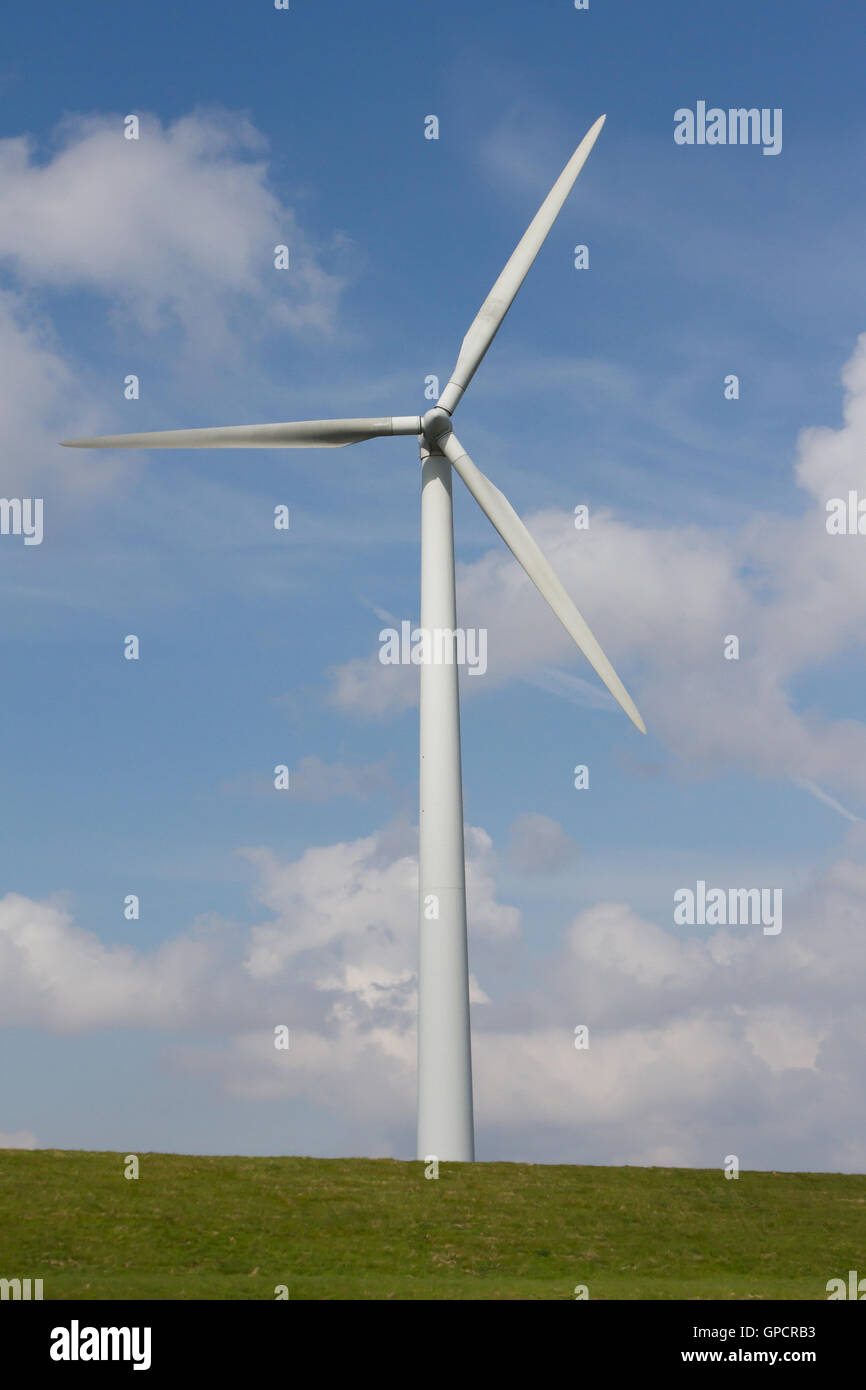 Close up of Wind turbine Stock Photo - Alamy