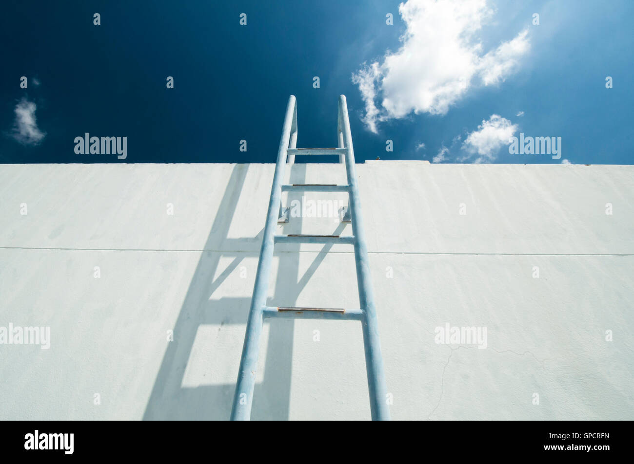 ladder to the sky Stock Photo - Alamy