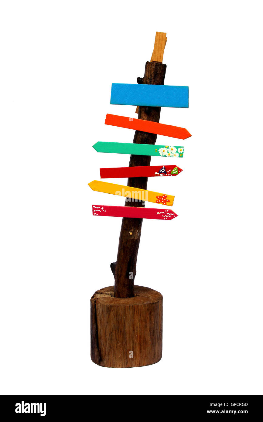 Road Signs Village Cut Out Stock Images & Pictures - Alamy