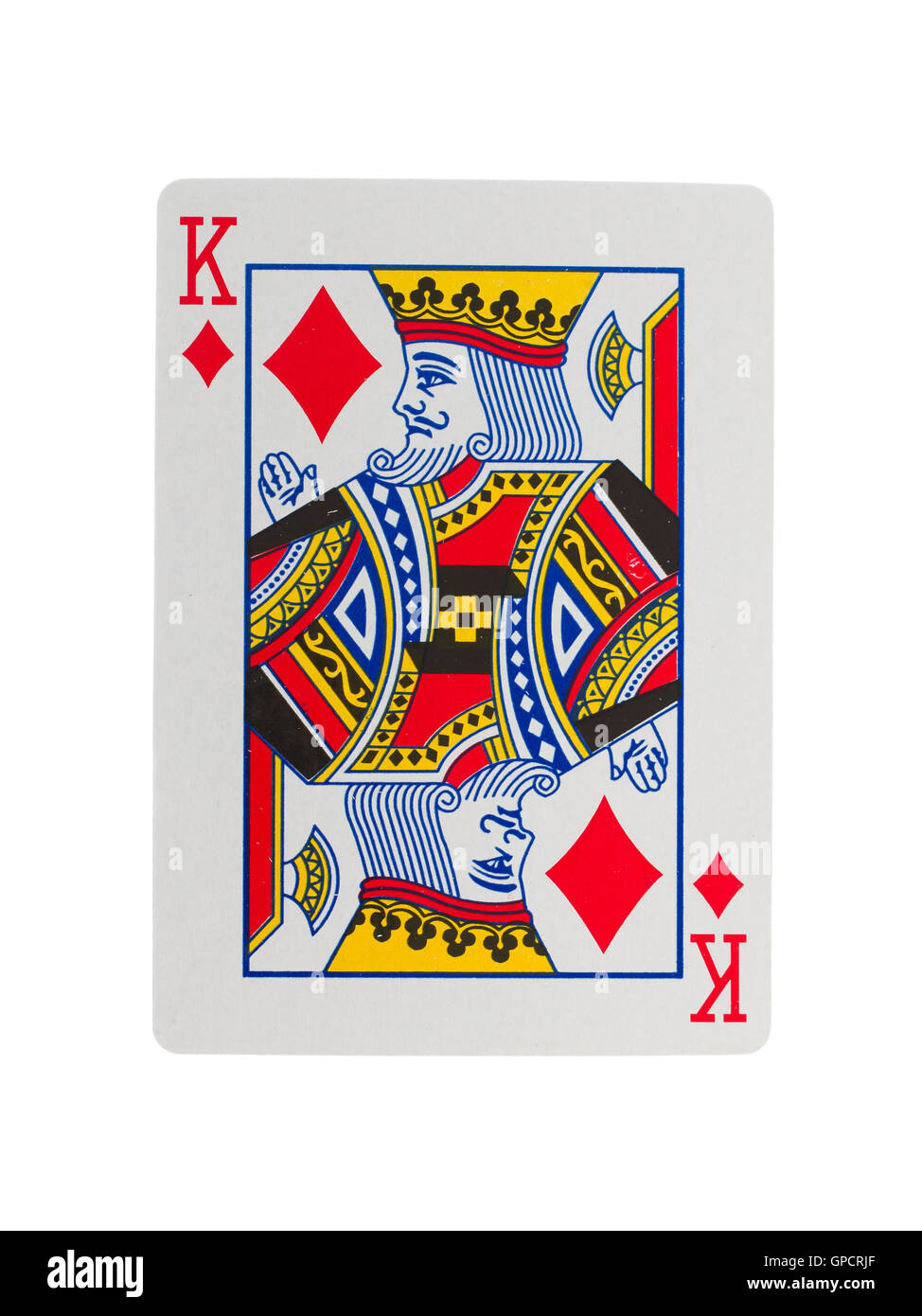 Old playing card (king Stock Photo - Alamy