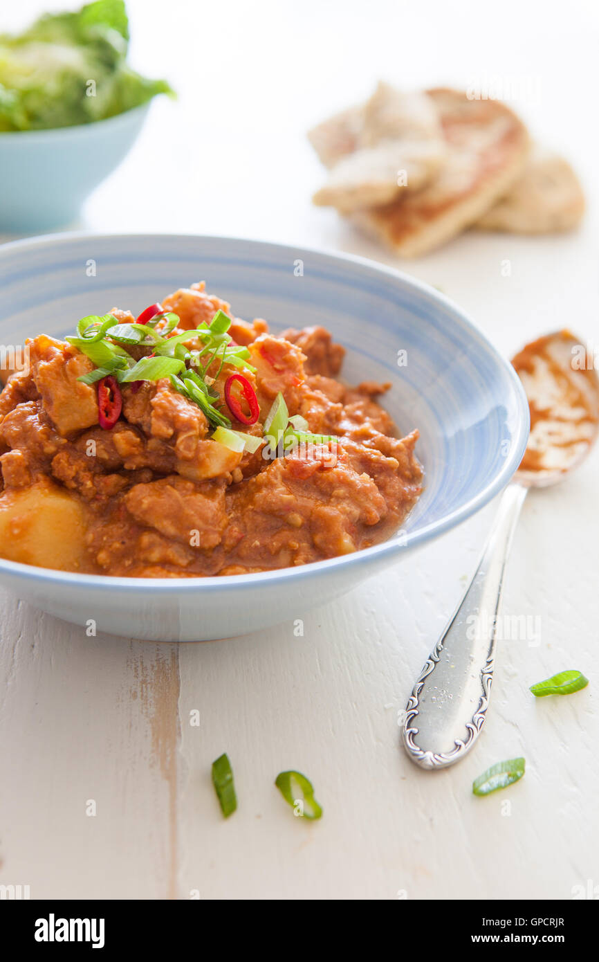 Delicious chicken curry Stock Photo - Alamy