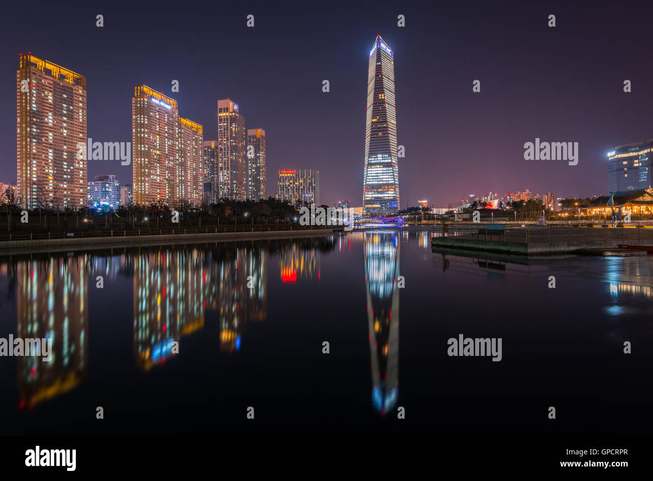 Songdo Central Park in Songdo International Business District , Incheon ...