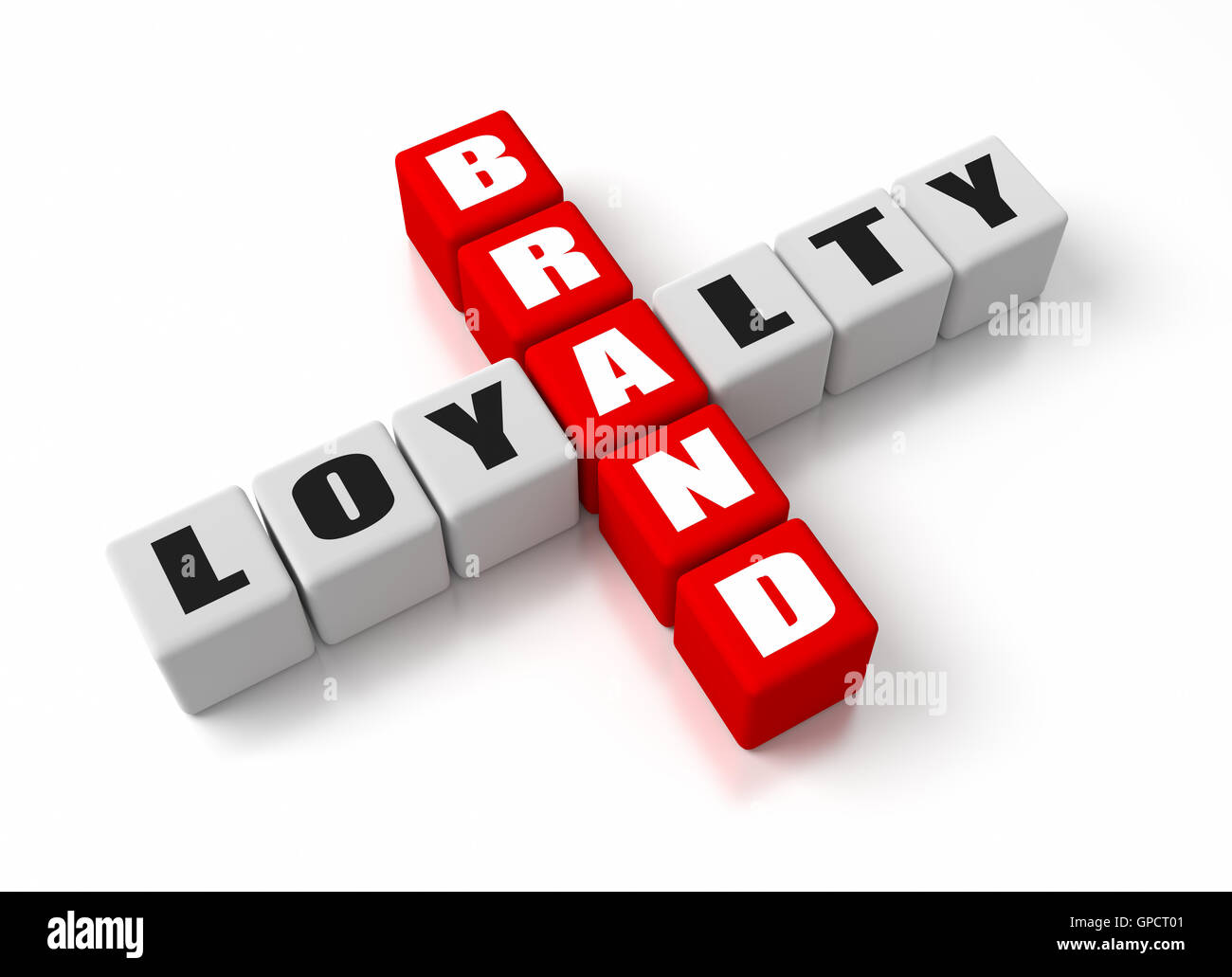 Brand word in isolated Cut Out Stock Images & Pictures - Alamy