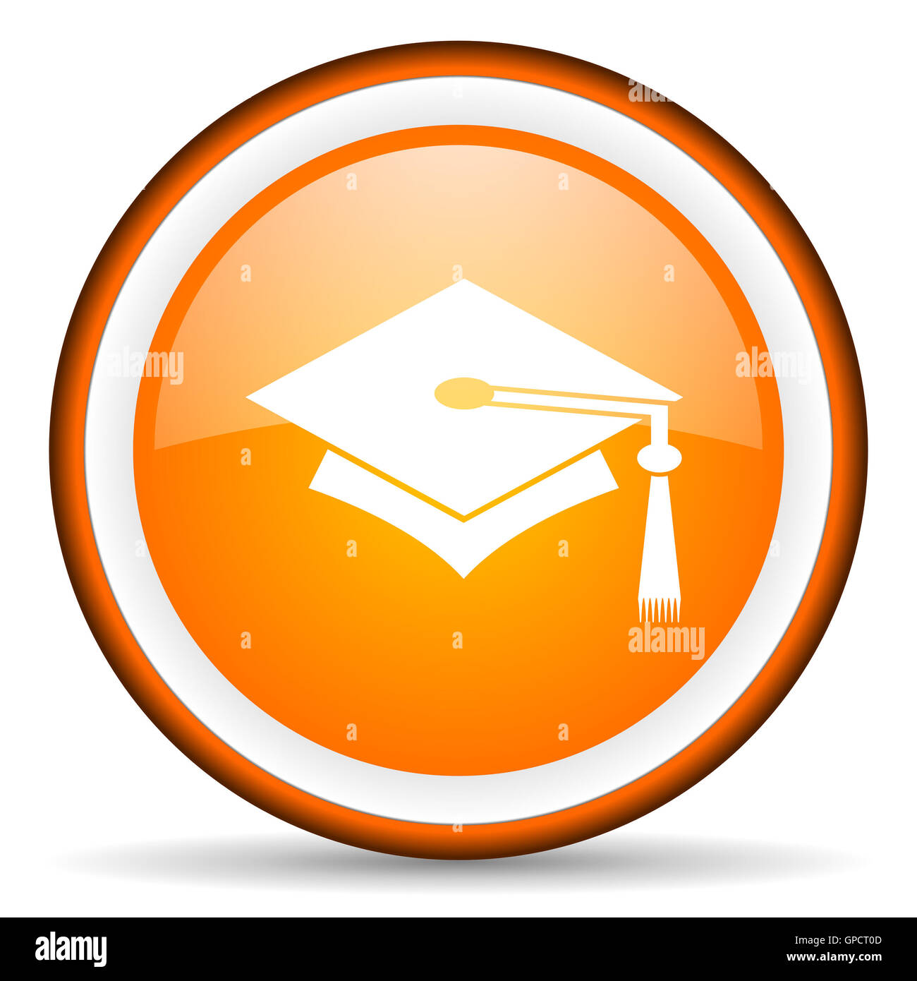 Orange graduation hi-res stock photography and images - Alamy