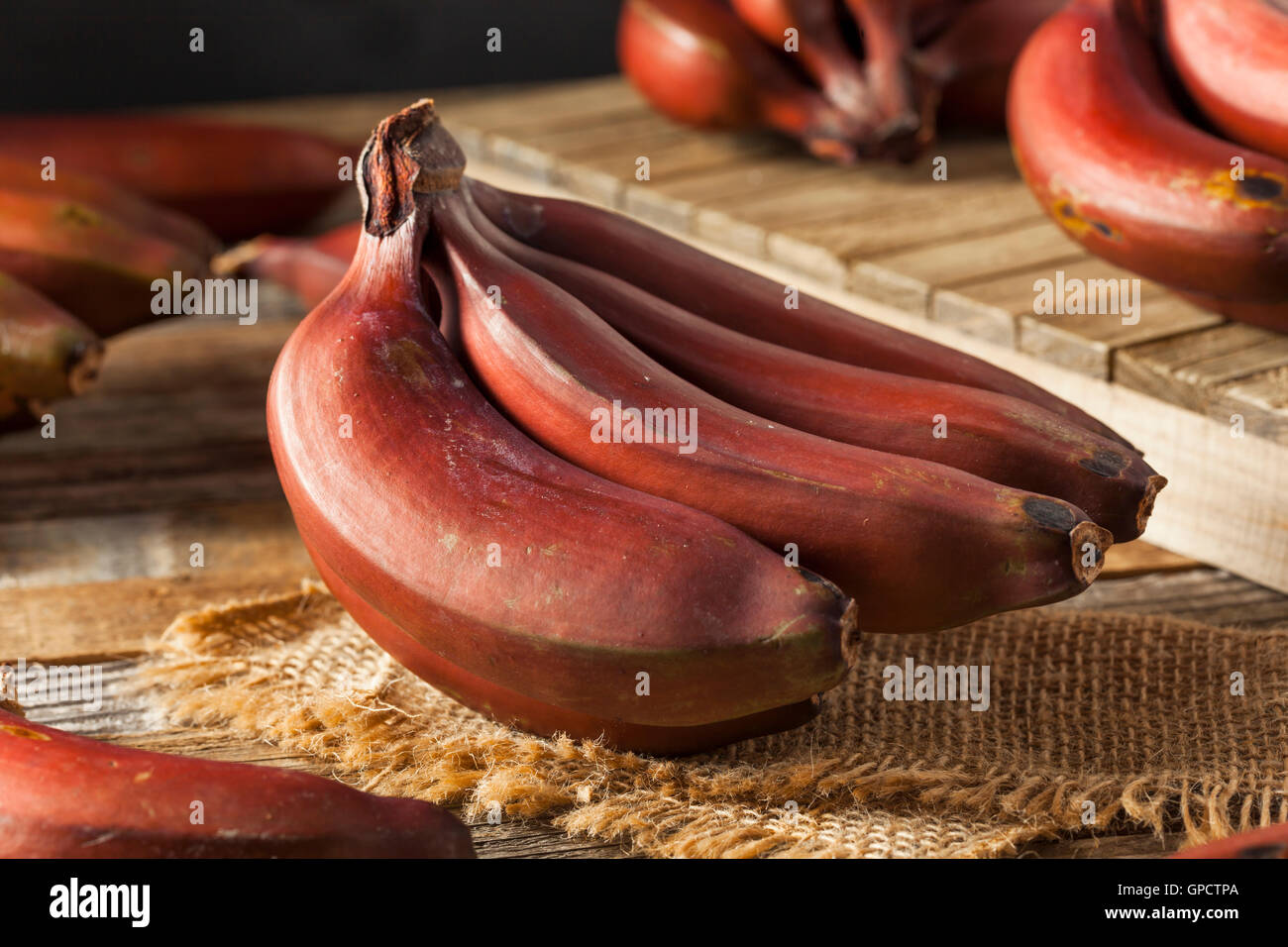 Red banana hi-res stock photography and images - Alamy