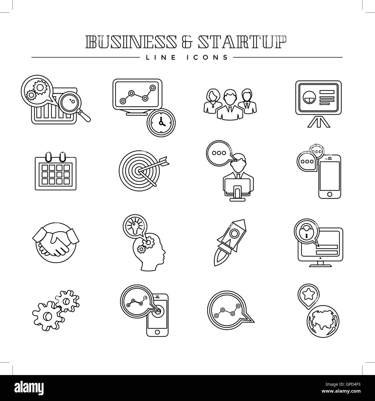 Startup research Black and White Stock Photos & Images - Alamy