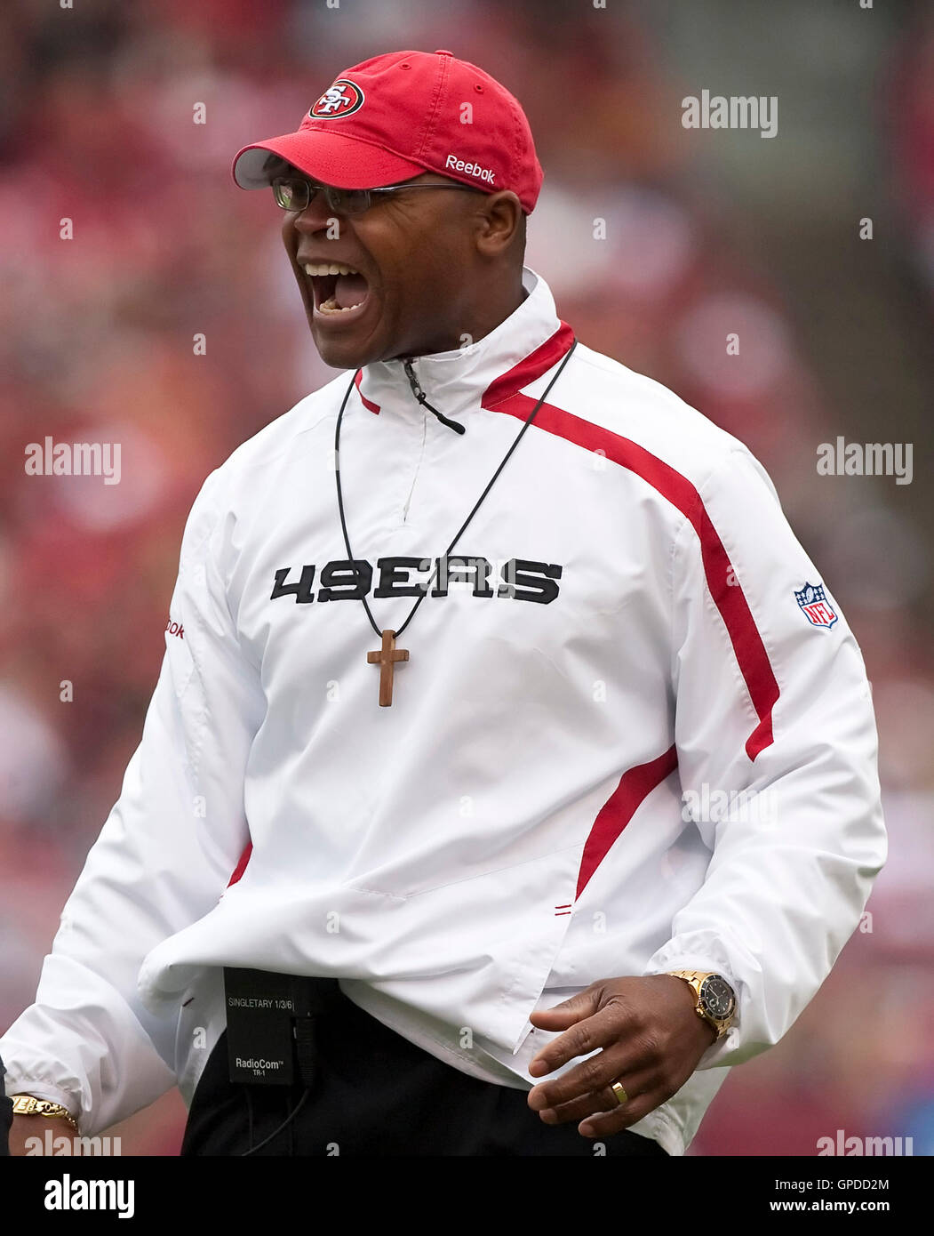October 11, 2009; San Francisco, CA, USA; San Francisco 49ers head ...