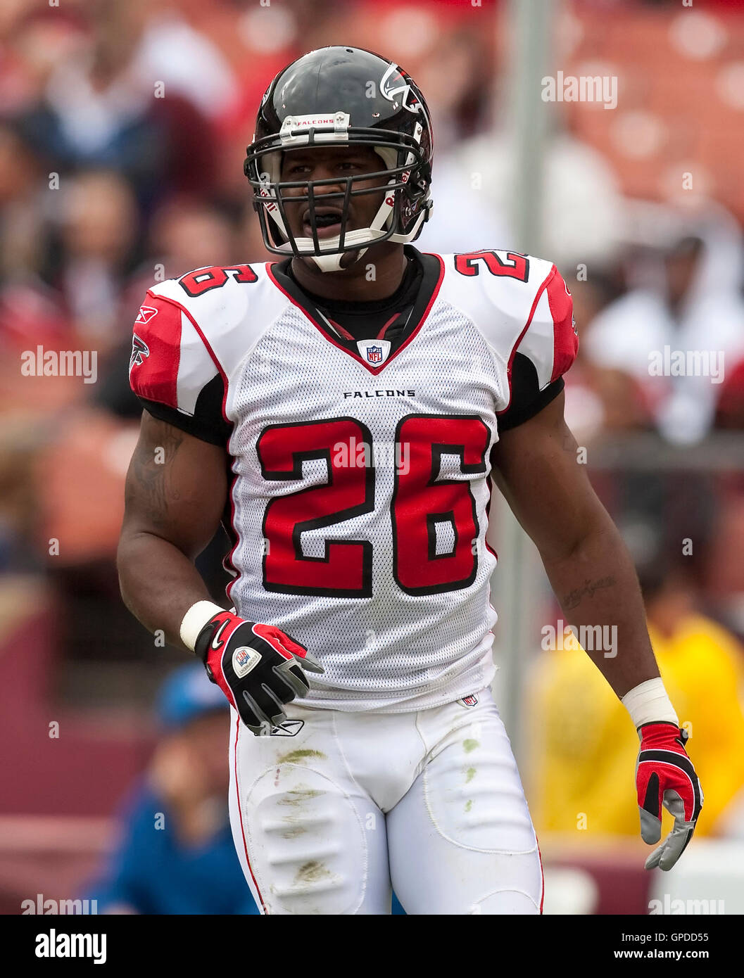 October 11, 2009; San Francisco, CA, USA; Atlanta Falcons safety Erik ...