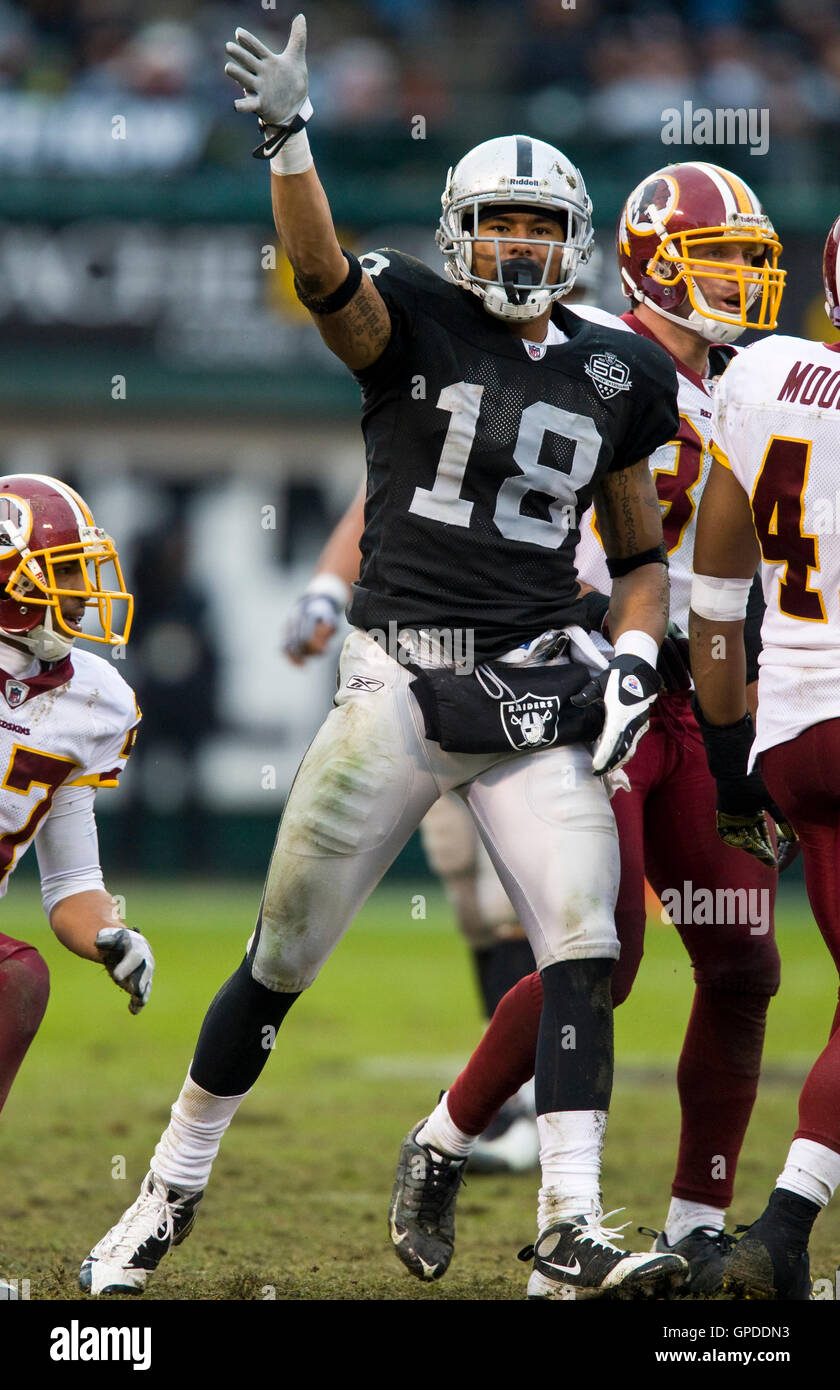 Oakland raiders wide receiver louis murphy hi-res stock photography and ...