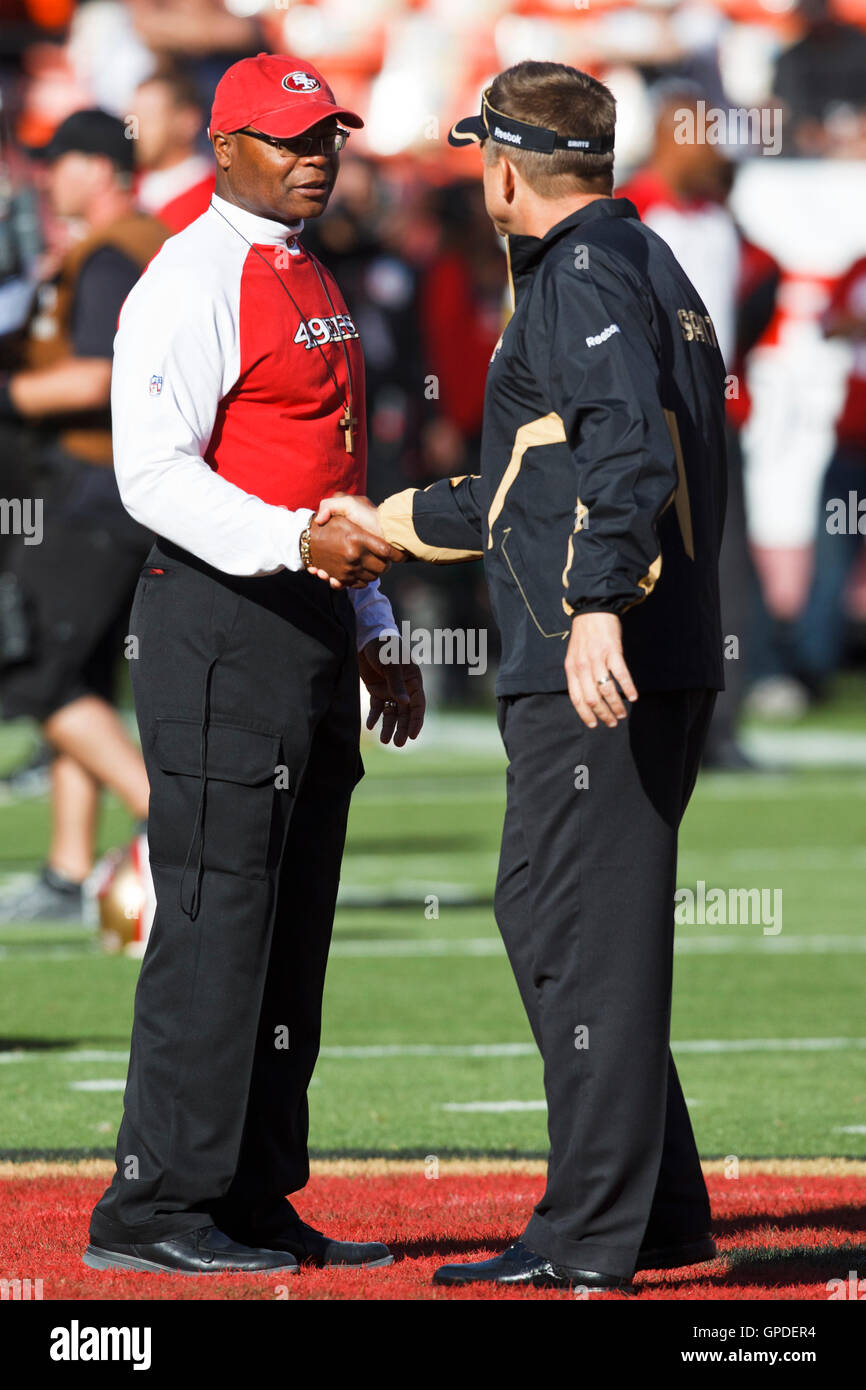 September 20, 2010; San Francisco, CA, USA; San Francisco 49ers head ...