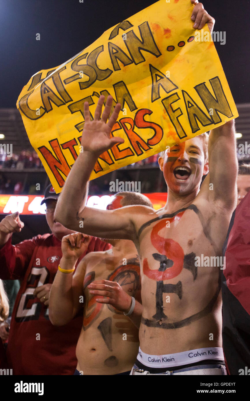 September 20, 2010; San Francisco, CA, USA; San Francisco 49ers fans ...