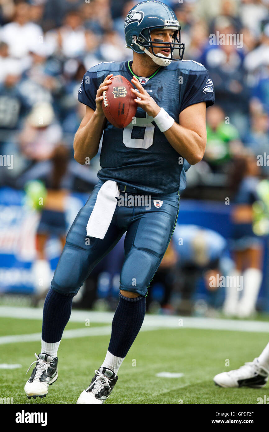 September 26, 2010; Seattle, WA, USA; Seattle Seahawks quarterback Matt ...