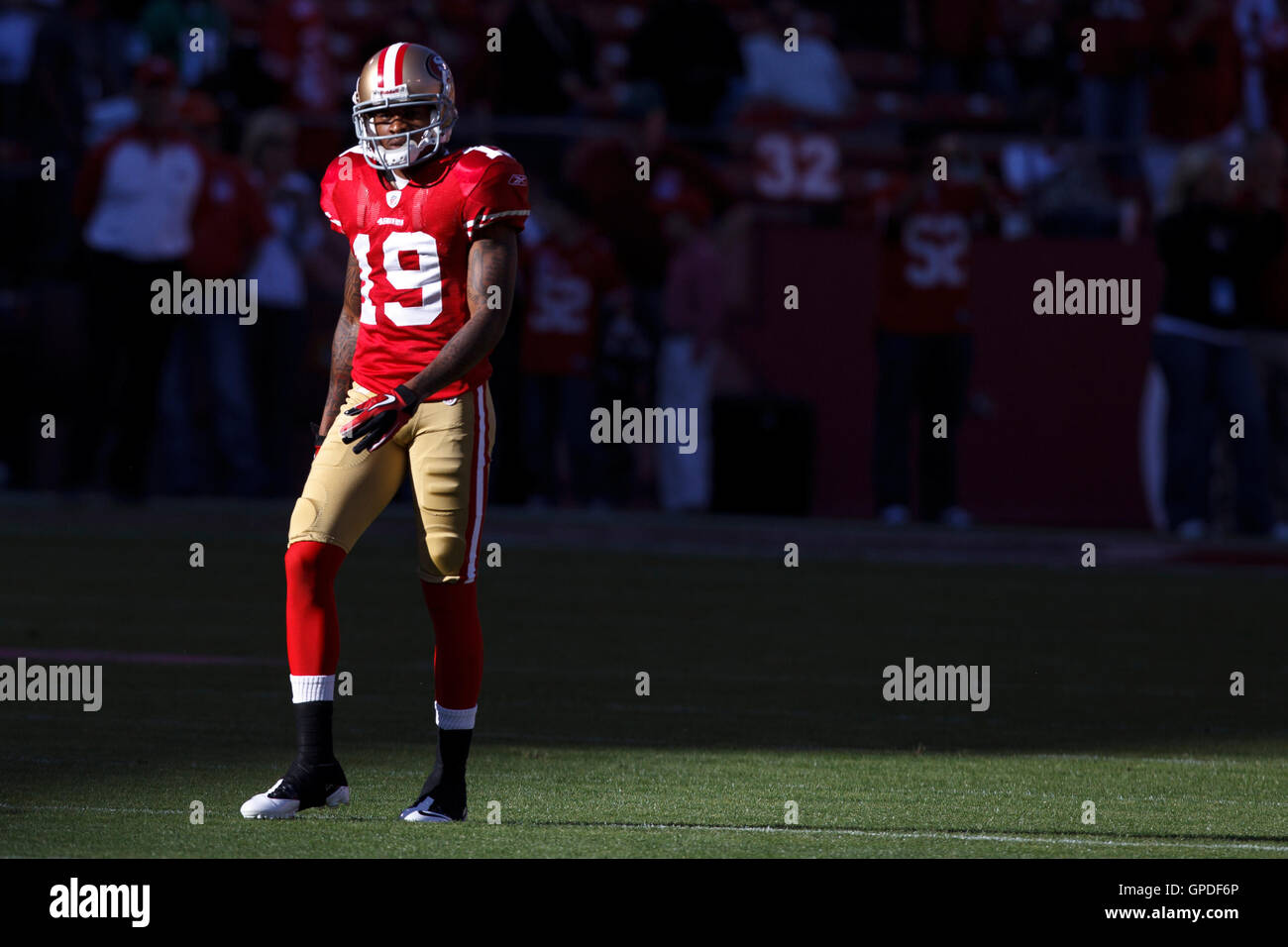 October 10, 2010; San Francisco, CA, USA; San Francisco 49ers wide ...