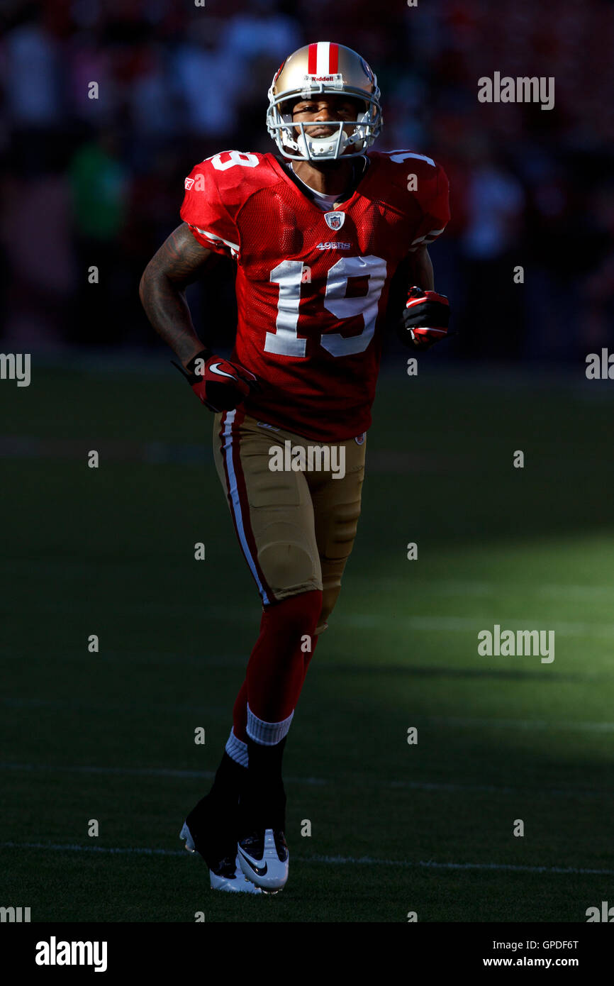 October 10, 2010; San Francisco, CA, USA; San Francisco 49ers wide ...