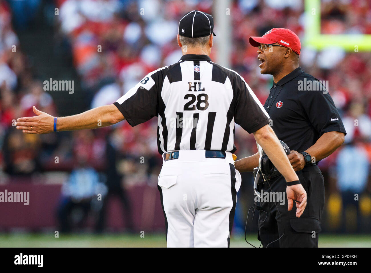 November 14, 2010; San Francisco, CA, USA; San Francisco 49ers head ...