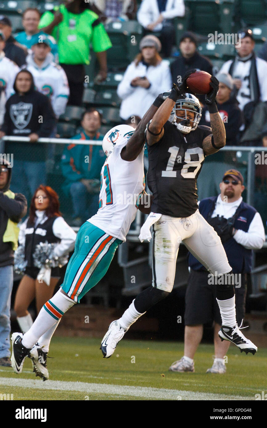 Oakland raiders wide receiver louis murphy hi-res stock photography and ...