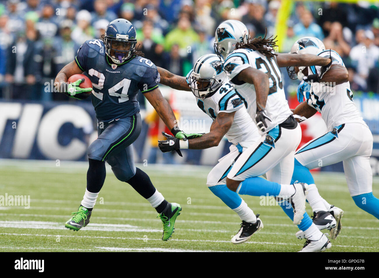 Marshawn lynch hi-res stock photography and images - Alamy