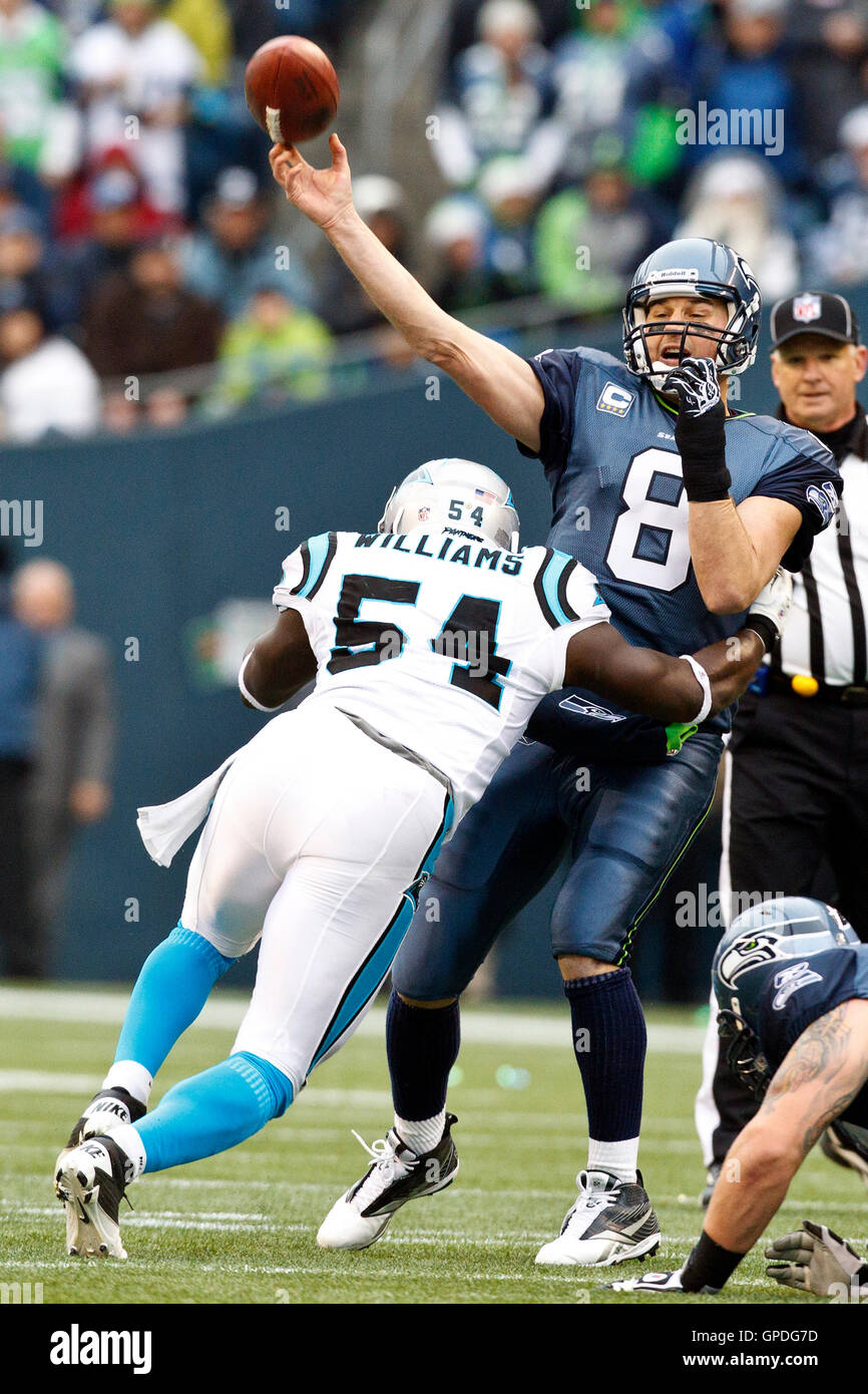 December 5, 2010; Seattle, WA, USA; Seattle Seahawks quarterback Matt ...